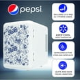 Pepsi Wheeled MIS150PEP Corded Electric Plastic 4 liters Mini Personal ...