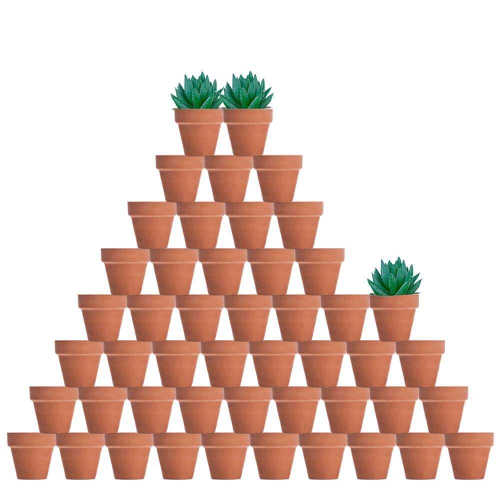 Click here for Vensovo 48 Pcs Tiny Terracotta Pots - 2 Inch Small... prices