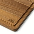 Thyme & Table Medium 10"x14" Acacia Wood Cutting Board with Triangle ...