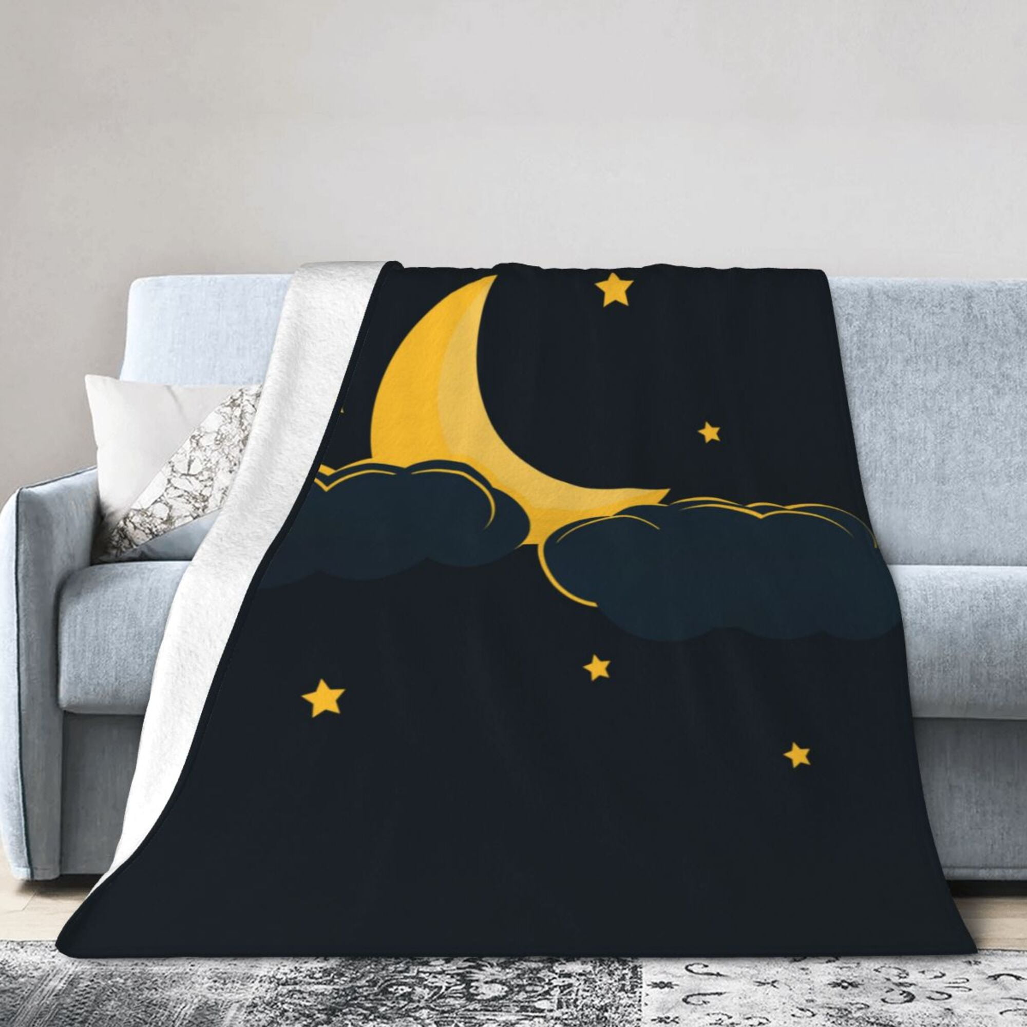 DouZhe Ultra-Soft Micro Fleece Lightweight Flannel Bed Blanket ...