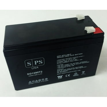 SPS Brand 12V 9Ah Replacement Battery for APC RBC123 Kits (Terminal T2 ...