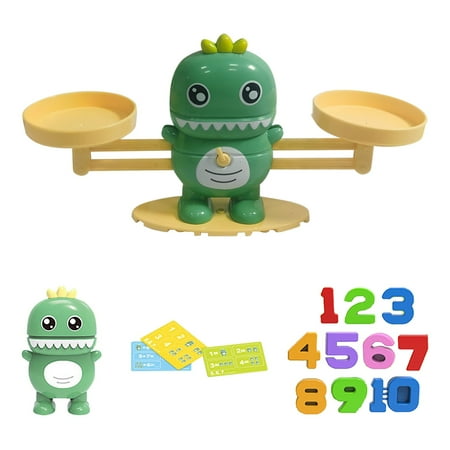 Dvkptbk Dinosaur Balance Counting Math Games STEM Math Toy Number ...