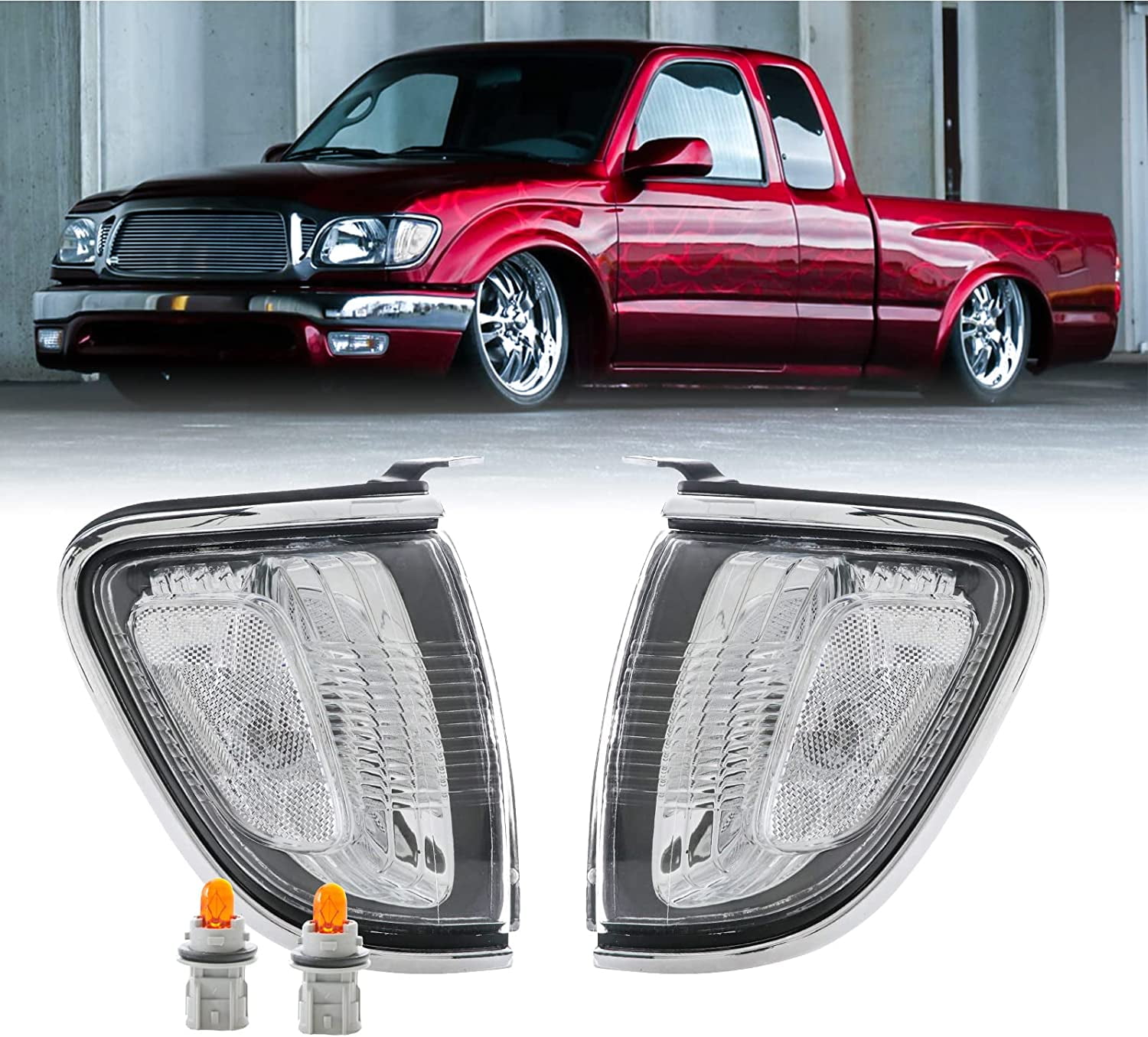 トップ Signal Light Front Driver Side Compatible with Toyota Tacoma 2001-2004 kochi-ot.main.jp