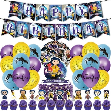 32-Piece For Johnny Cartoon-Themed For Depp Party Decoration Set ...