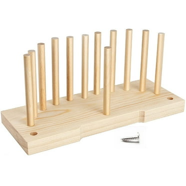 Bow Maker for Ribbon Wreaths, Double Sided Wooden Bow Making Tool for ...