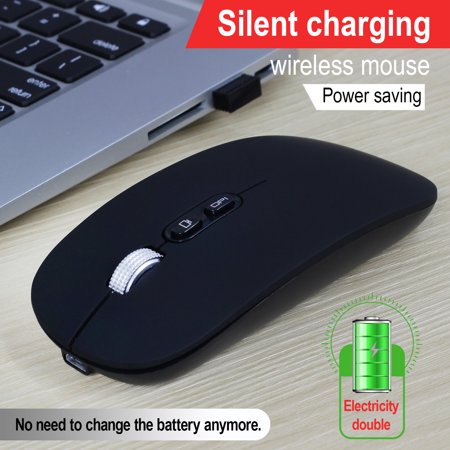 Volkmi M103 rechargeable wireless mouse mute 2.4G one-button return to ...