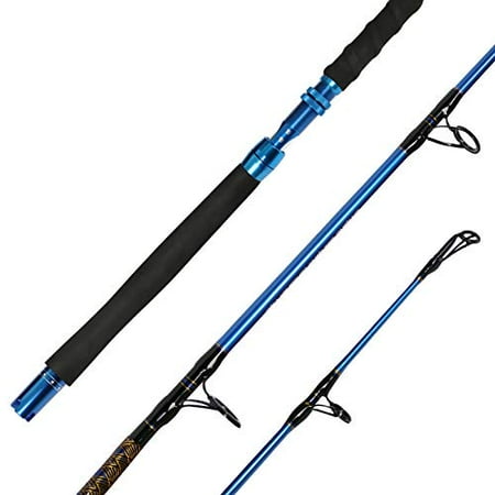 Fiblink Saltwater Graphite Jig Jigging Spinning Fishing Rod Deep Sea ...