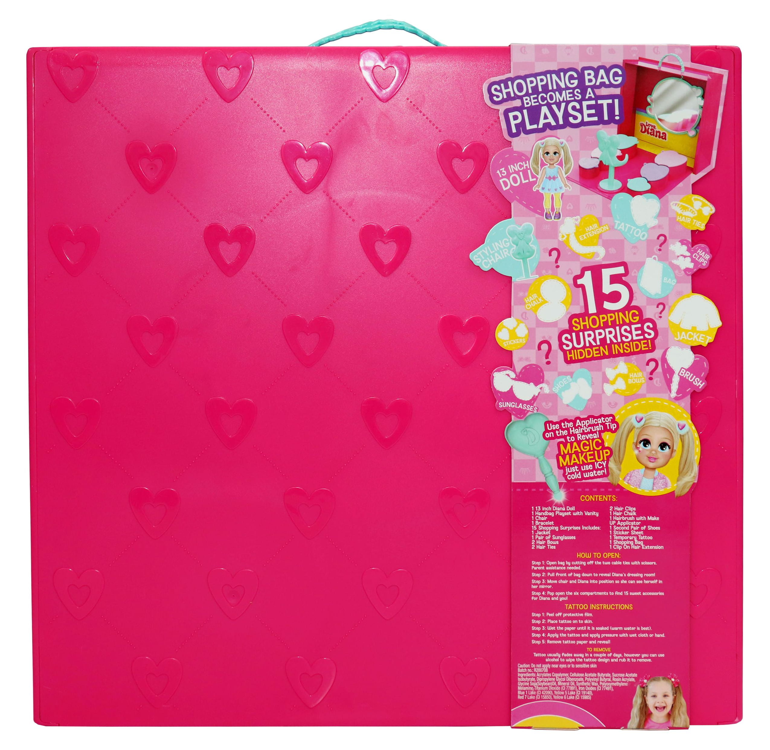Buy Love Diana Mystery Shopper Playset With 13 Inch Doll Plus 12