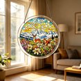 Aufmer Moderate Size Acrylic Window Hanging Puzzle Ornament Beautiful ...