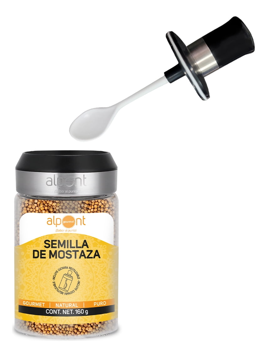 Alpont Semilla De Mostaza Entera 160 G | Bodega Aurrera en línea