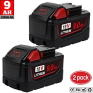 Bauer 20V, 5Ah High-Capacity Lithium-Ion Battery with 3X Runtime, Fast ...
