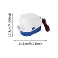 Nnndbs Automatic Bilge Pump 12V 750GPH Submersible Boat Water Pump with ...