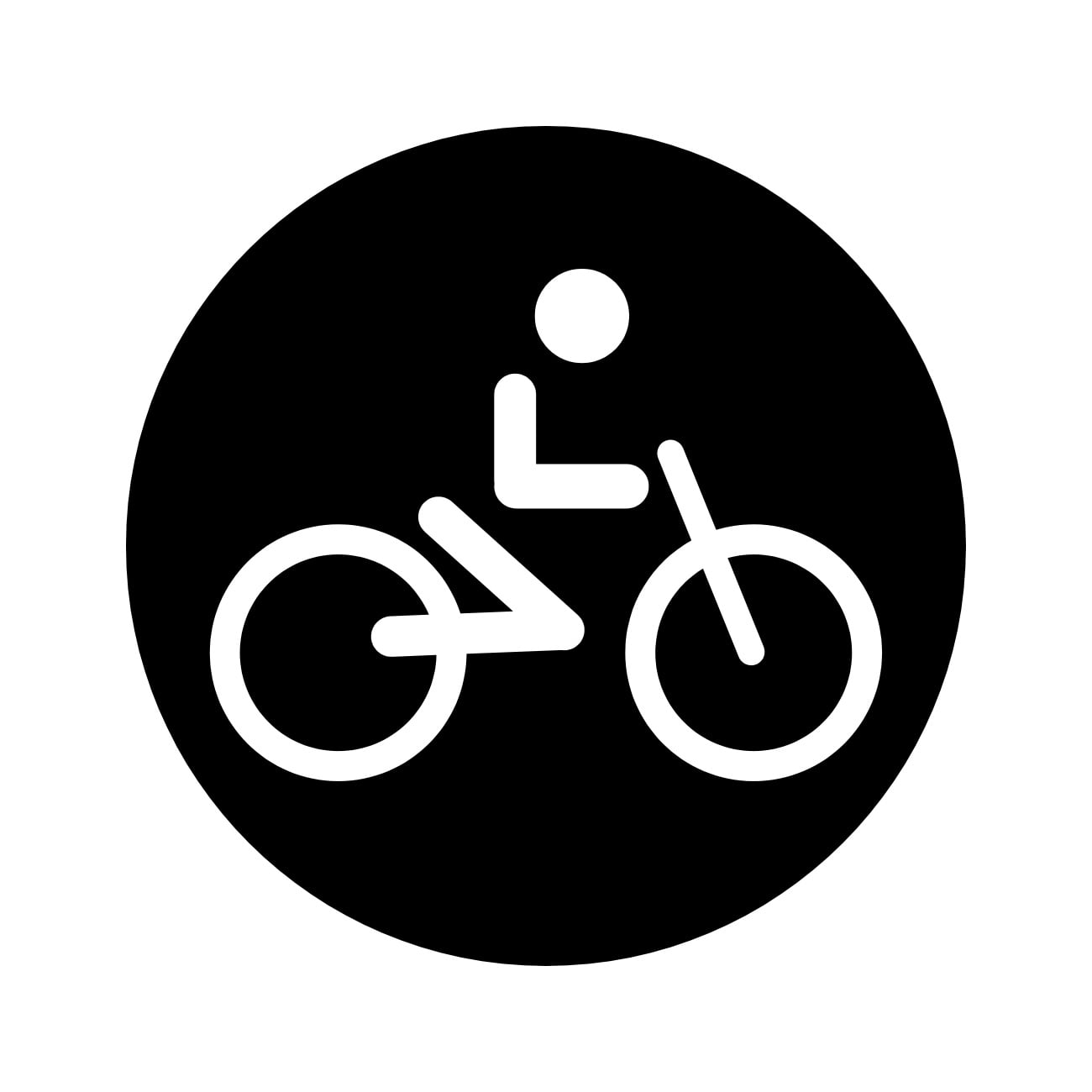 Cycling Sticker Decal Die Cut - Self Adhesive Vinyl - Weatherproof ...