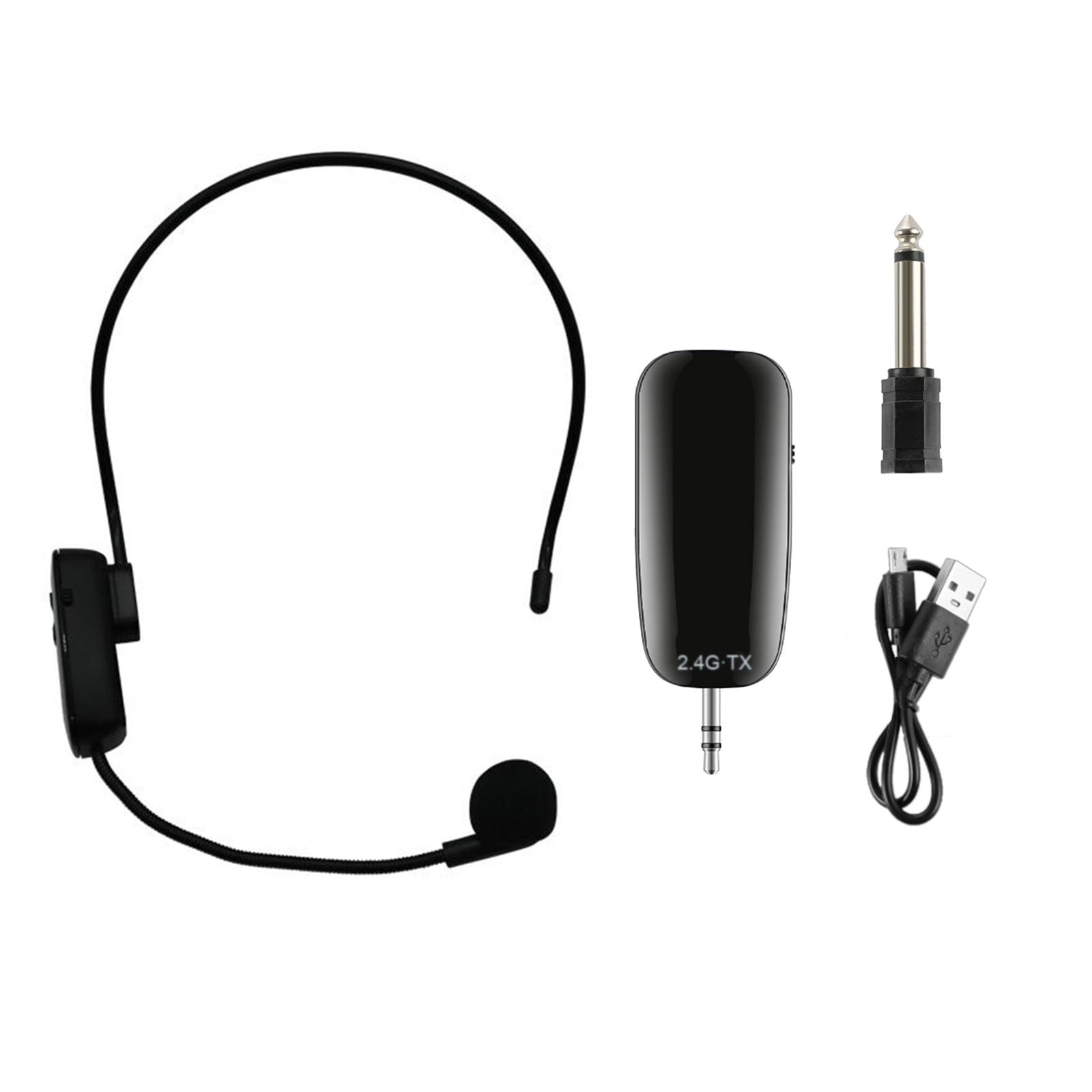 Click here for Zootealy 2.4ghz Wireless Headset Microphone Set Wi... prices