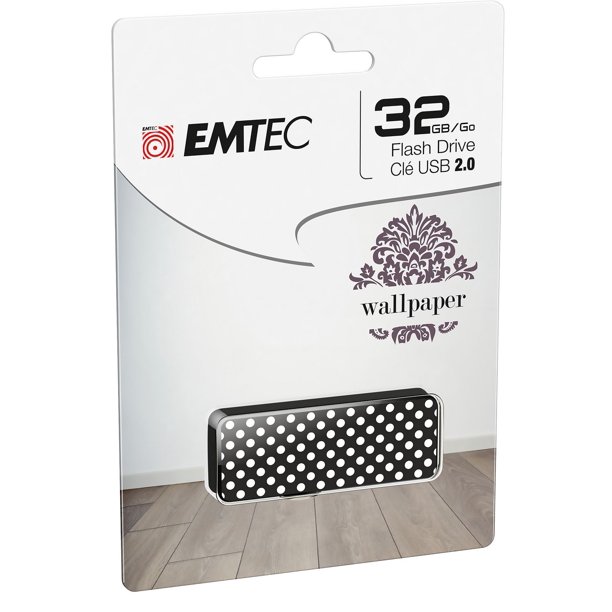 EMTEC USB 2.0 M700 DOT PATTERNS 32GB - Walmart.ca