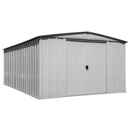 Arrow Classic 14x12 Metal Shed - Durable Steel Building for Backyard ...