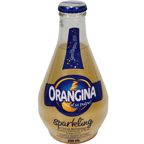 a2zchef Orangina - Sparkling Orange - Glass Bottles Case [12x250 ml ...