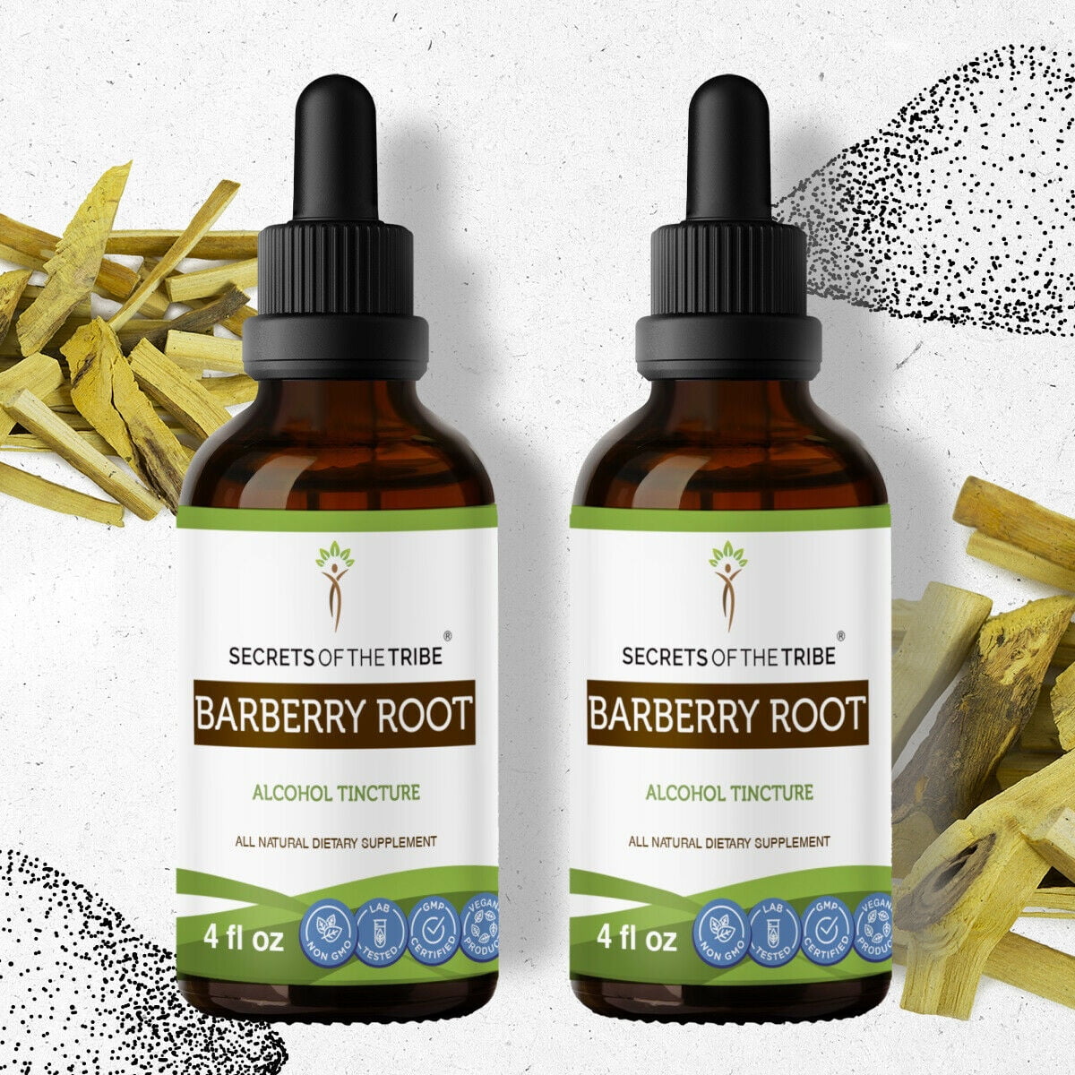 Barberry Root Tincture Alcohol Extract, Organic Barberry (Berberis ...