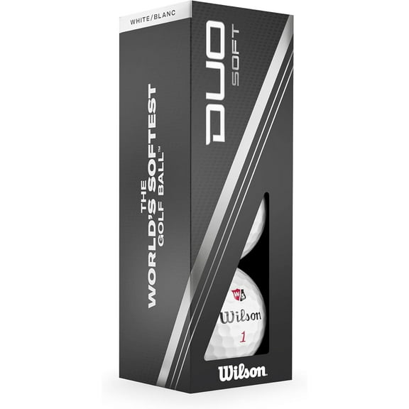 Wilson Staff Duo Soft Optix Proton Pink Low Compression Golf Balls, 1 ...