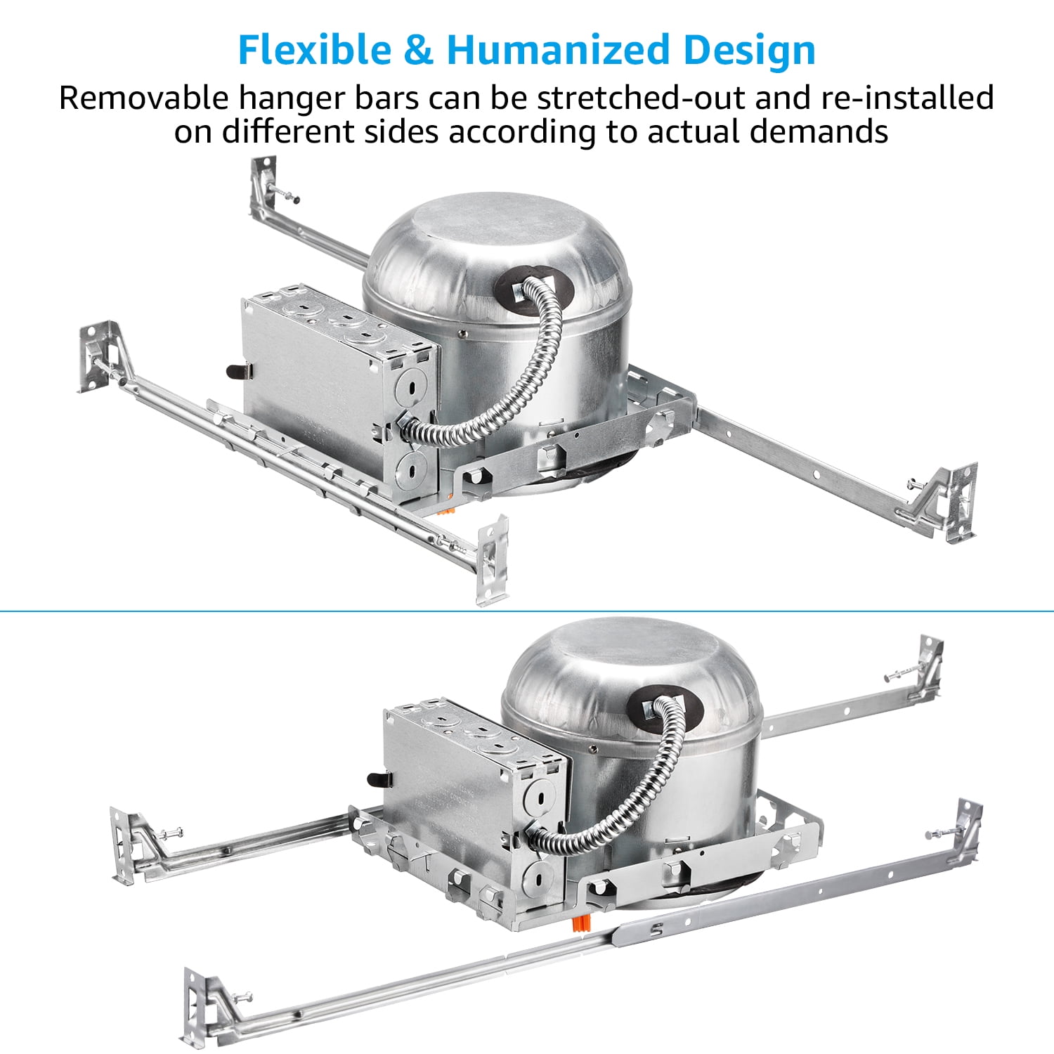 Buy TORCHSTAR 12-Pack 6inch Shallow LED New Construction LED Recessed ...