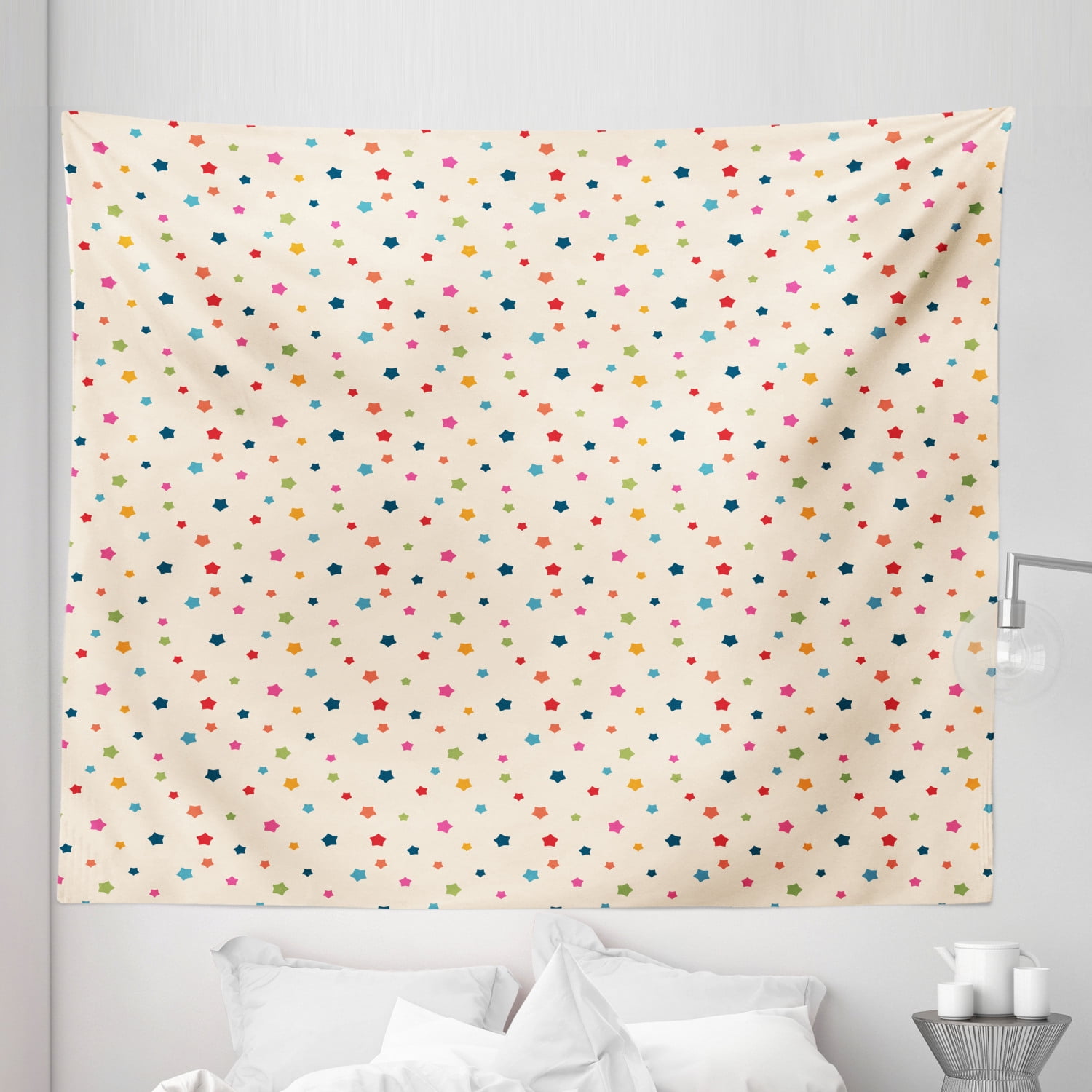 Cosmic Tapestry, Modern Stars Texture Print in Various Sizes Limitless ...