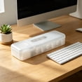 Cable Organizer Box with Lid, Multi-Functional Desktop Storage for ...