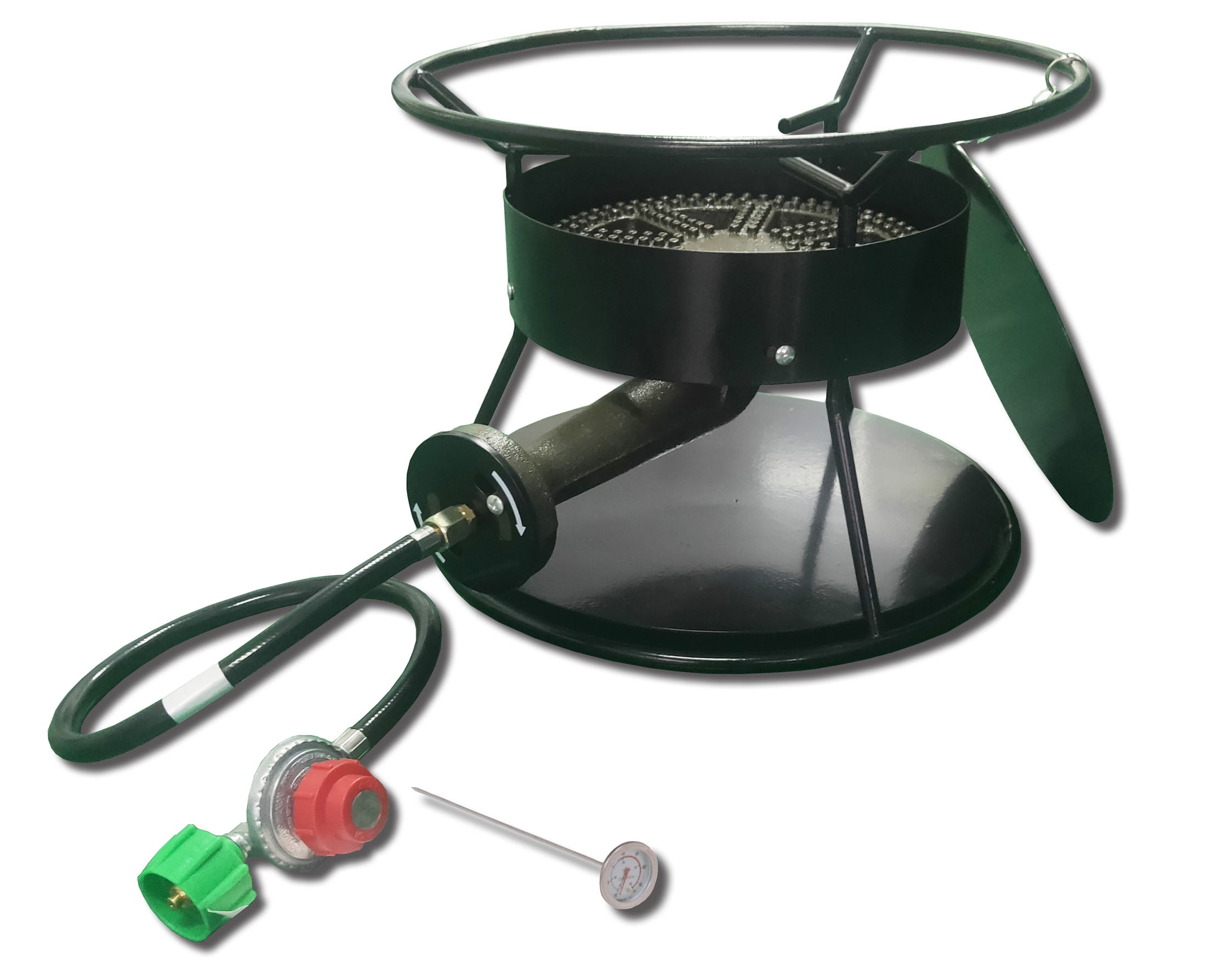 King Kooker Model # 18PKT 12” Welded Outdoor Cooker Package with Large ...