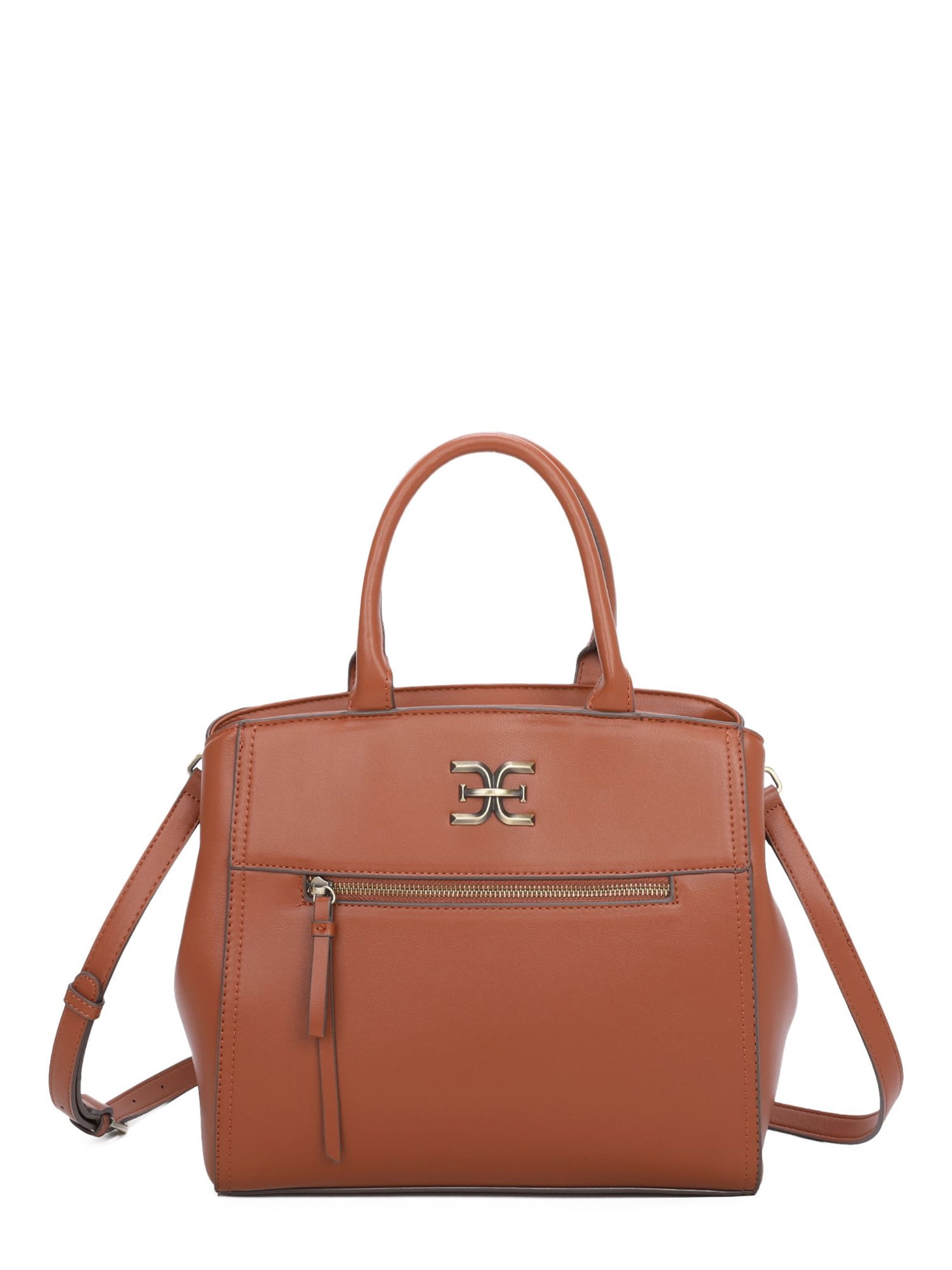 Sam Edelman Giana Satchel With Crossbody Handbag, Ivory - Walmart.com