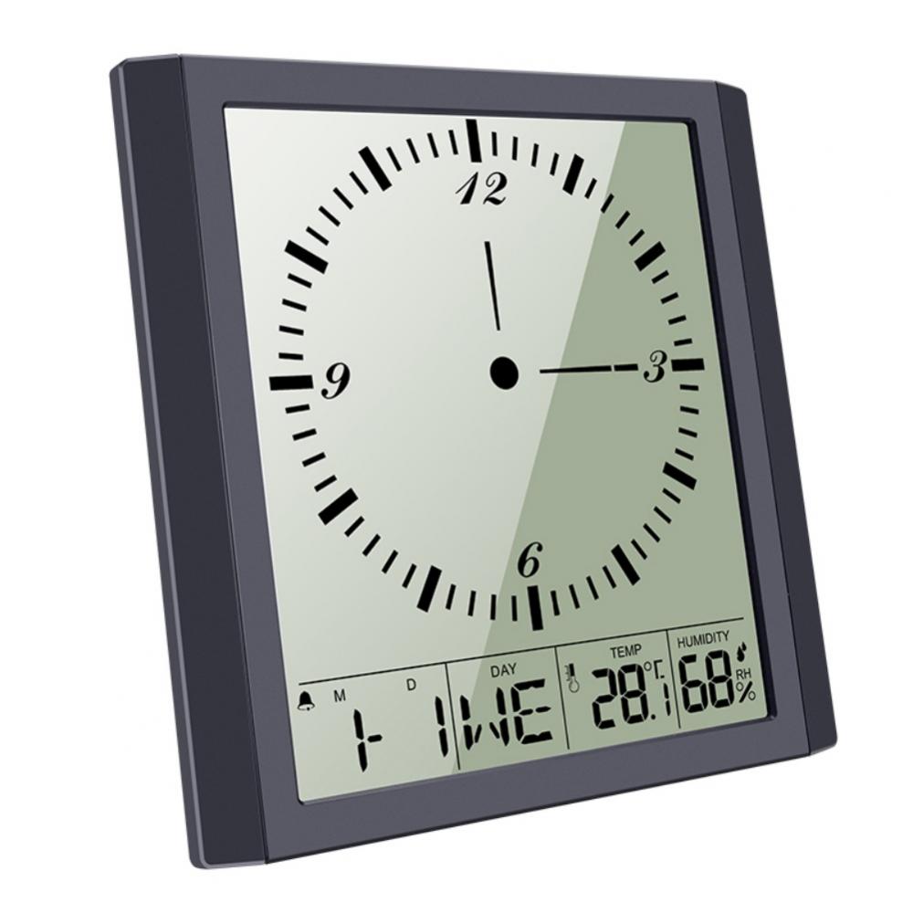 Analog Wall Clock With Date Day Temperature Humidity Led Indicator My Analog Wall Clock With Date Day Temperature Humidity Led Indicator My