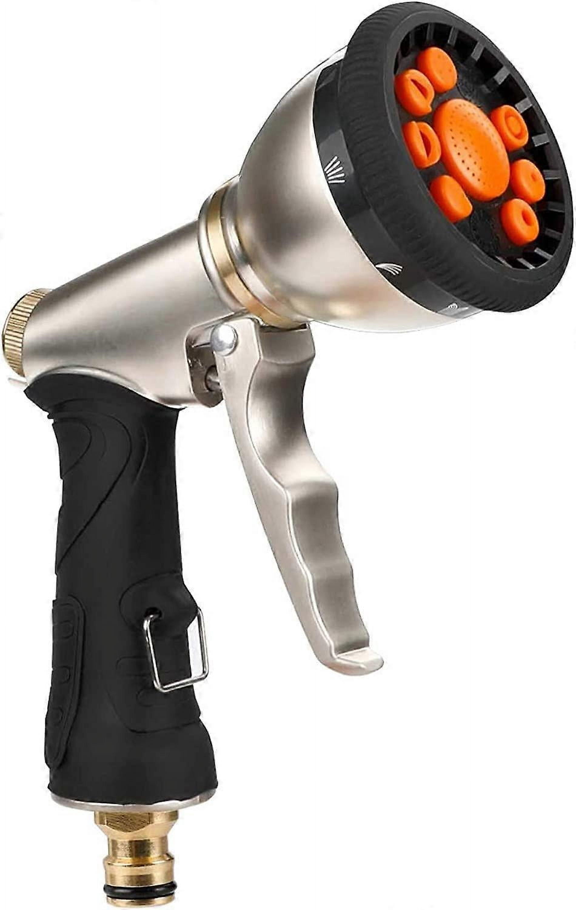 Pistola manual de metal de alta resistencia de 9 chorros para lavado de ...