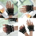 Decorative Hand Sleeves Ruffle Lace Cuff Covers Arm Sleeves With Lace ...