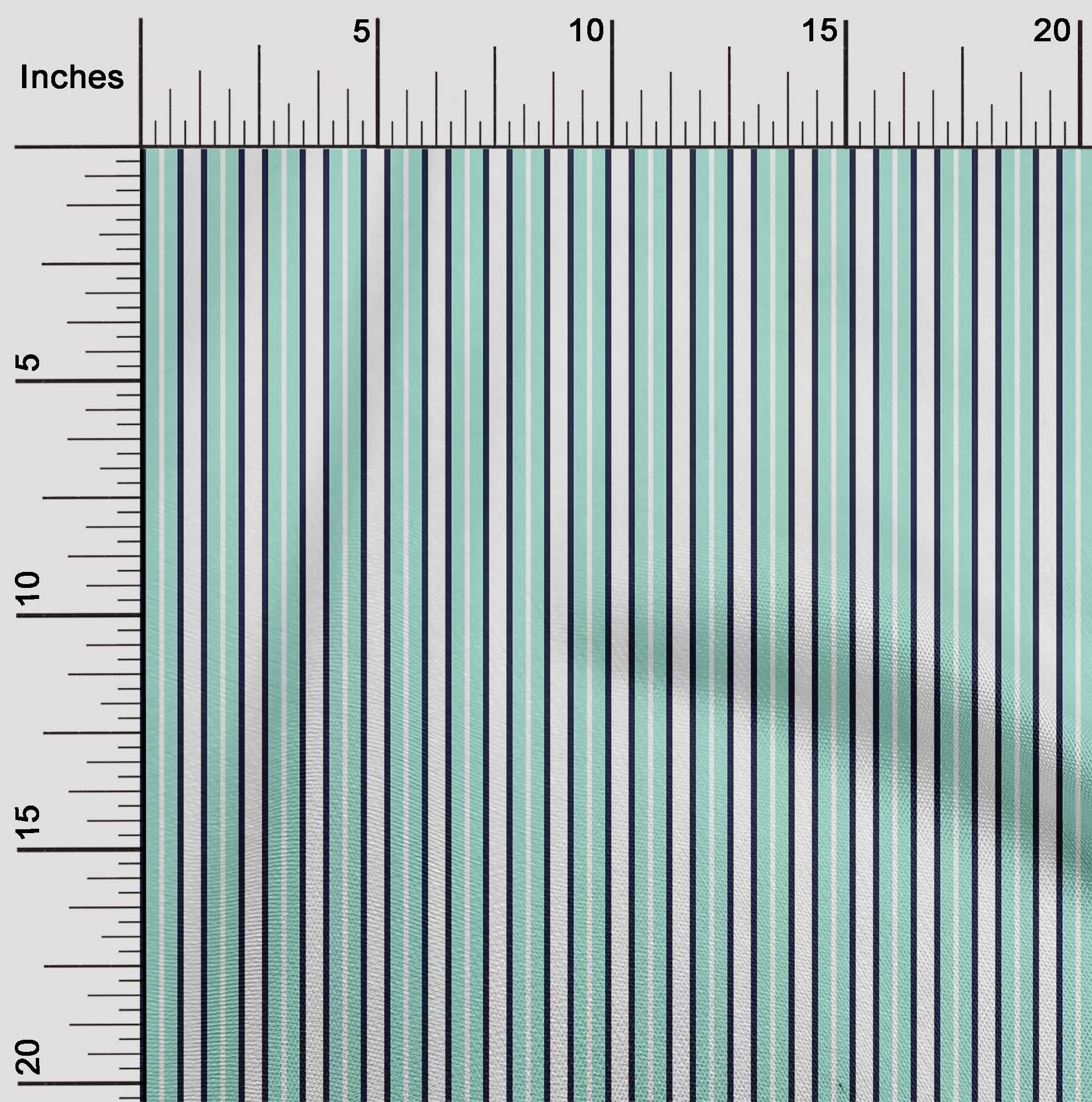 oneOone Silk Tabby Fabric Shadow Stripe Printed Fabric 1 Yard 42 Inch ...