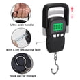 Osfvolr 50kg Mini LCD Digital Scale with Tape Measure Backlit ...