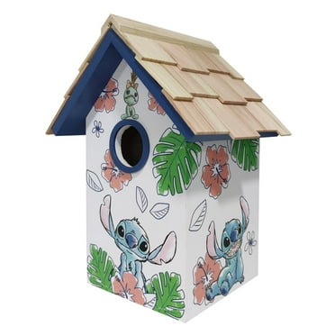 Home Bazaar Disney Minnie Mouse Cottage Birdhouse - Walmart.com