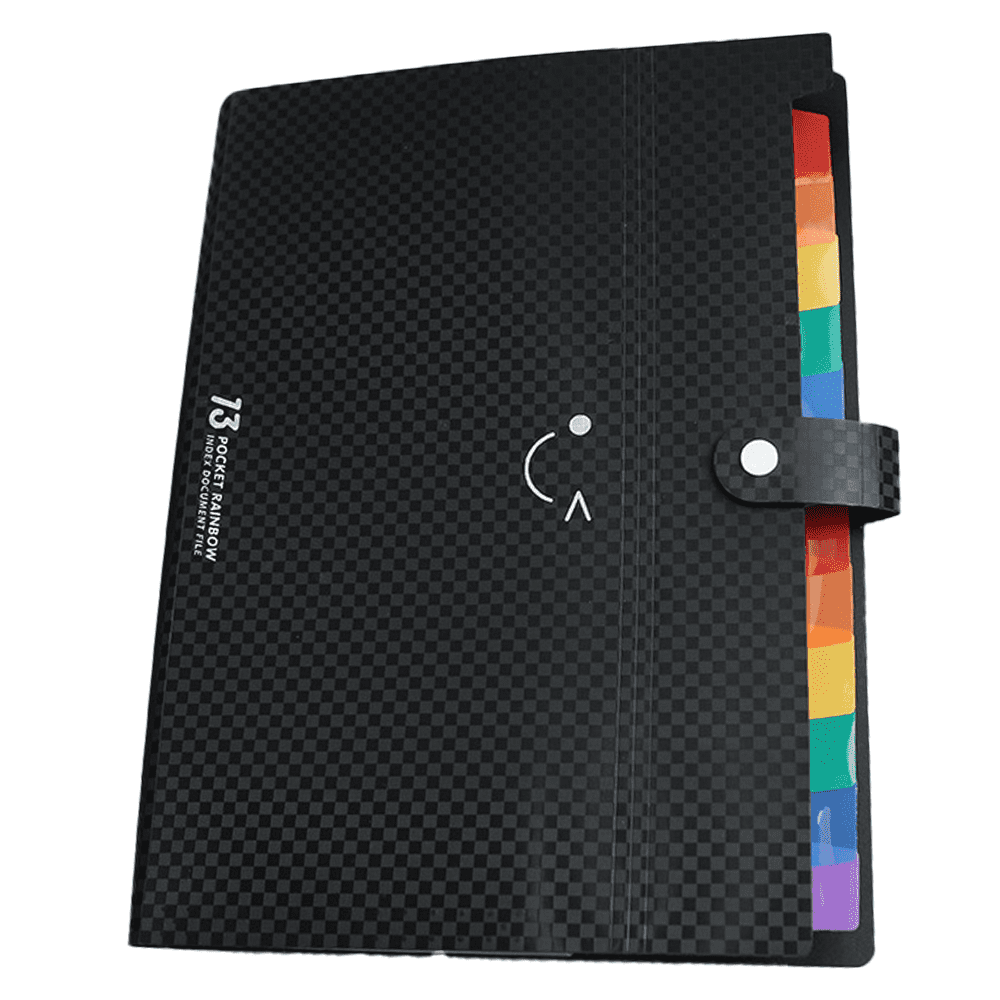 New checkerboard style organ bag a4 single New 7 grid 13 style organ ...