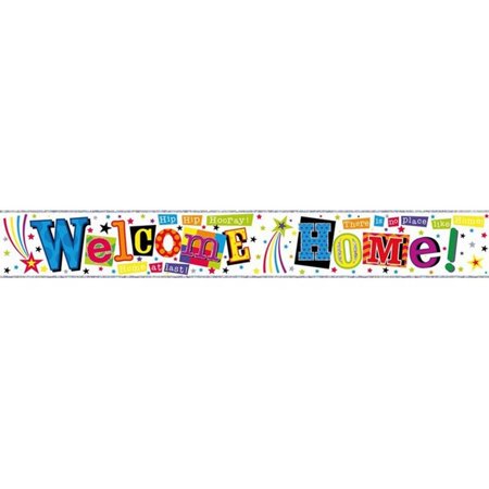 Simon Elvin Welcome Home Foil Banner (Pack Of 6) | Walmart Canada