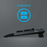 Logitech G613 LIGHTSPEED Quiet Wireless Mechanical Gaming Keyboard with ...