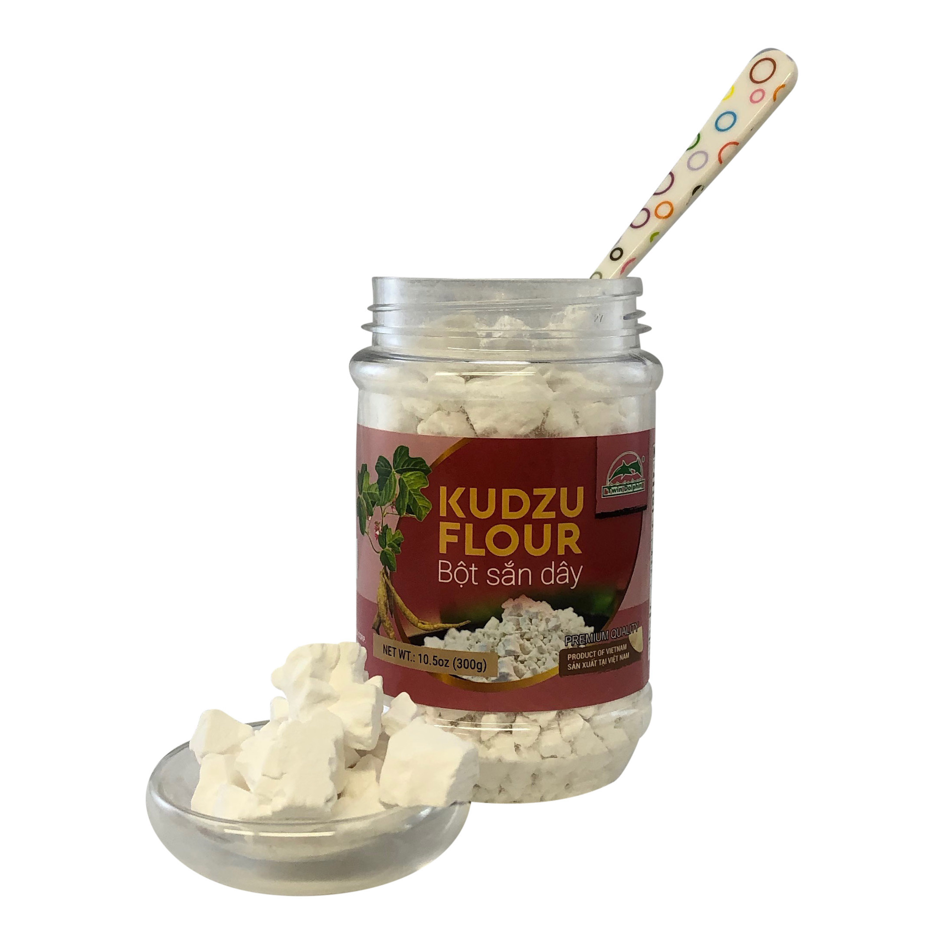 Buy Twin Dolphin Kudzu Root Flour Thickener Bot San Day, 10.5 Ounce Jar ...