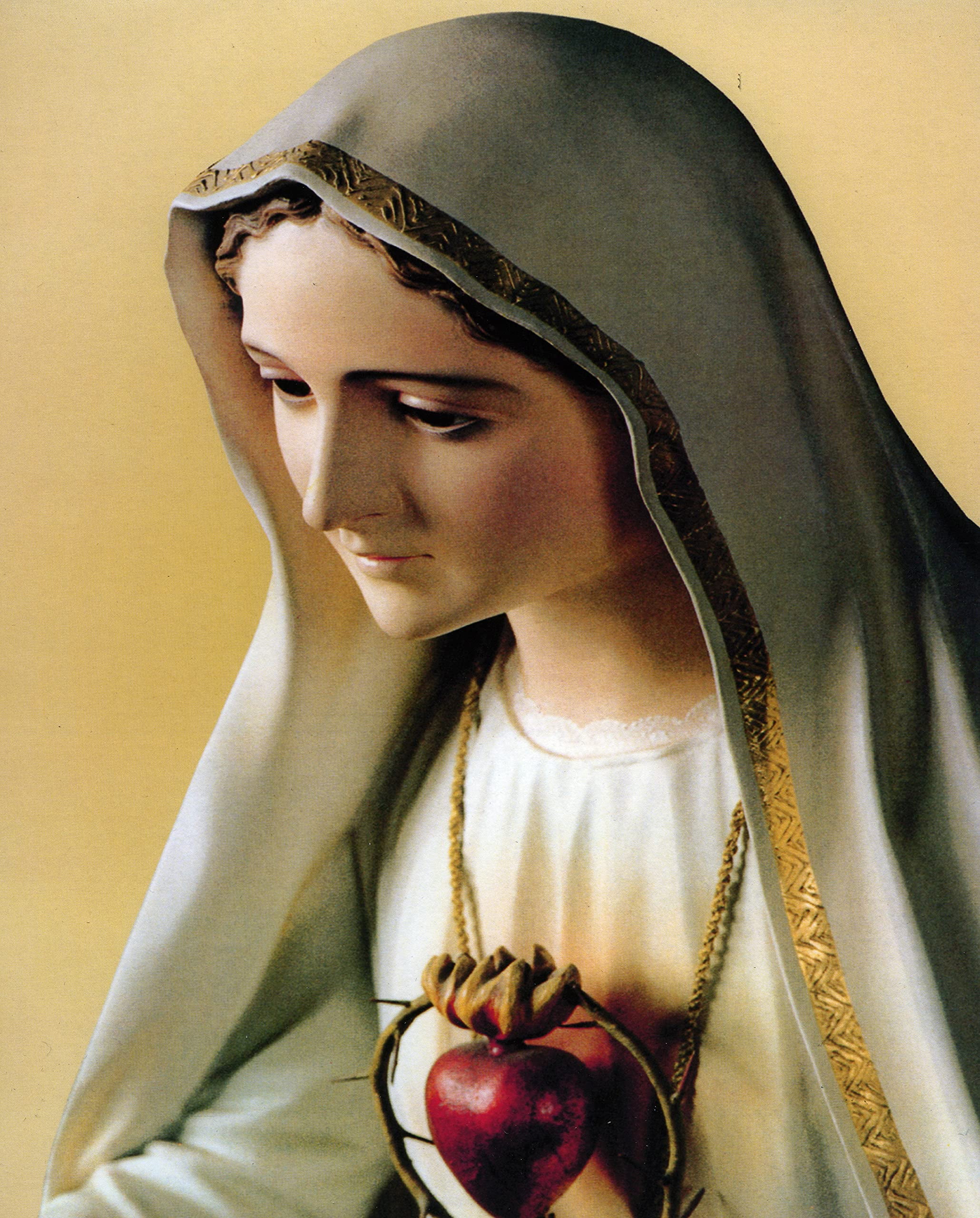 Autom coCatholic print picture - Our Lady Of Fatima 2 - 8inch x 10inch ...