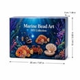 Beading Kit, DIY Marine Theme, 4 Pcs 3D Beaded Figurine Set, Handcraft ...