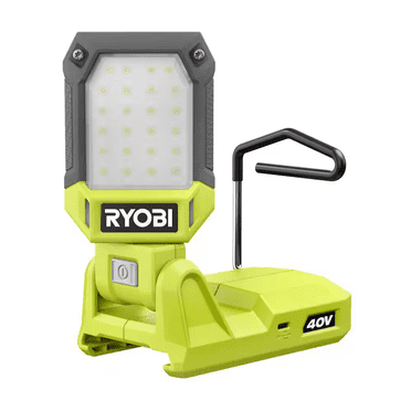 RYOBI ONE+ 18V Cordless Hybrid LED Panel Light, 3000 Lumens, 3-Settings ...