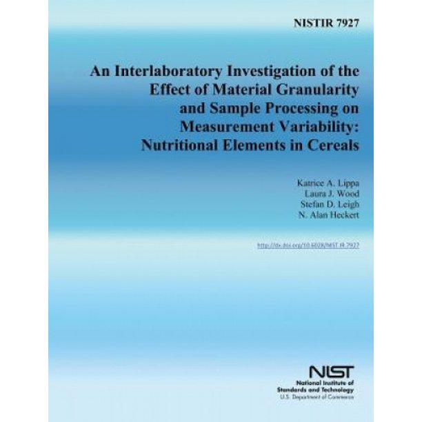 Nistir 7927: An Interlaboratory Investigation of the Effect of Material ...