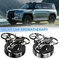 Solar Energy Plane Car Scent Ornament Plane Car Scent Ornament for Odor ...