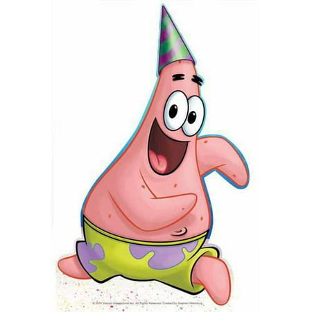 Patrick Star Birthday Standee - Walmart.com