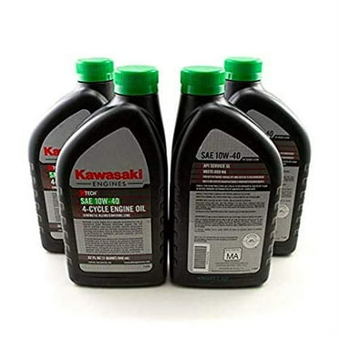 Kawasaki Genuine OEM KPO Motorcycle 10W-40 Oil Quart K61021-101-01Q - 6 Pack - Walmart.com