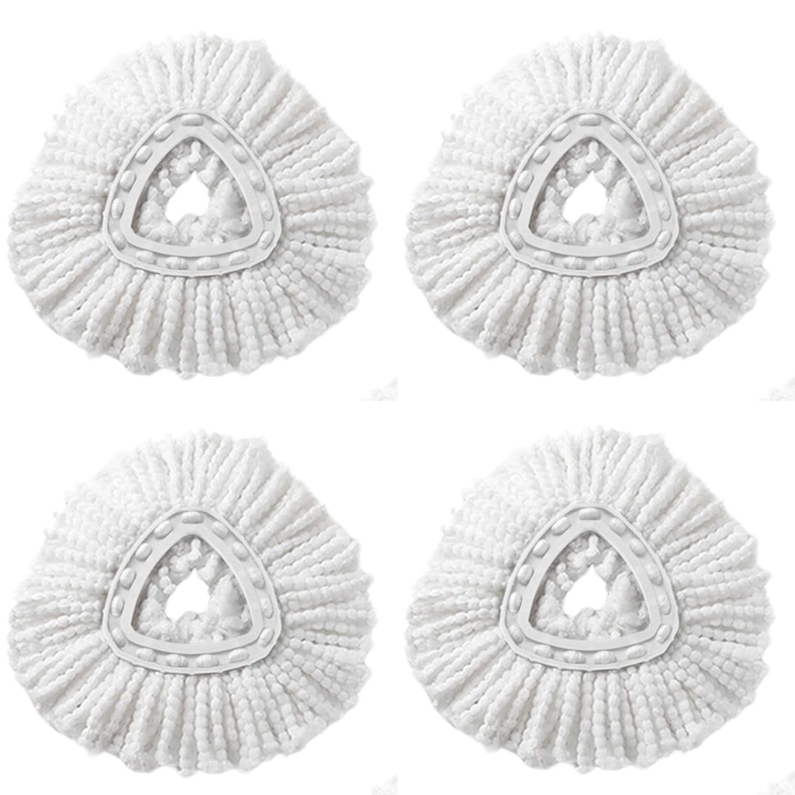 Click here for Unbranded 4-Pack White Triangular Microfiber Mop R... prices