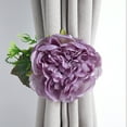 Curtains Clamps Curtain Holder Ribbon Tieback Clip Hanging Flowers Tie ...