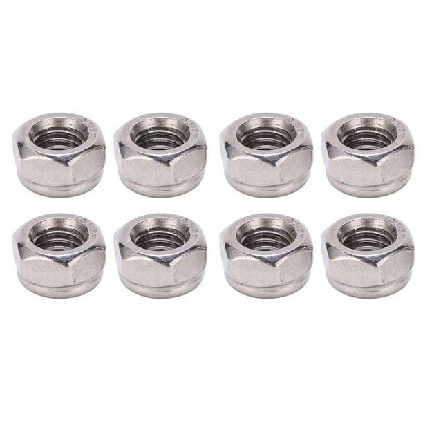 Self Locking Nuts,50Pcs Lock Nuts Nylon Hardware Tools Self Locking ...