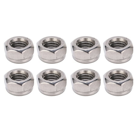 Self Locking Nuts,50Pcs Lock Nuts Nylon Hardware Tools Self Locking ...