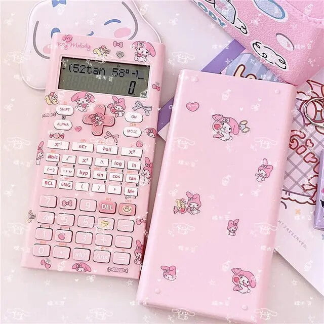 Pegatina Sanrio Diy My Melody Kuromi Cinnamoroll, calculadora de ...
